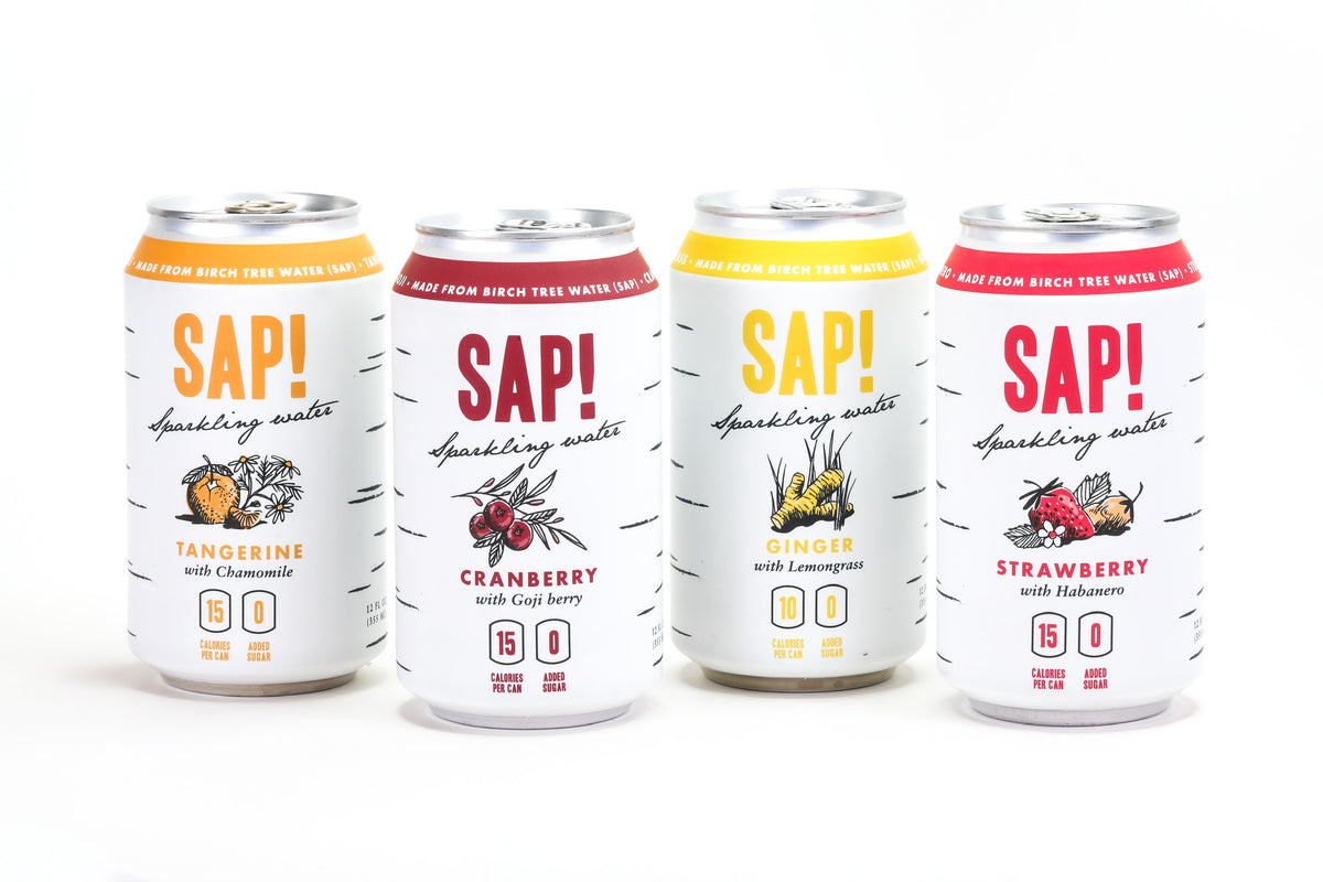 Sparkling Water Sampler – Sap! Beverages